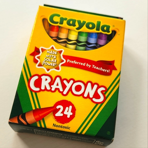 Crayola | Toys | Crayola 24 Count Box Of Crayons Nontoxic Color ...